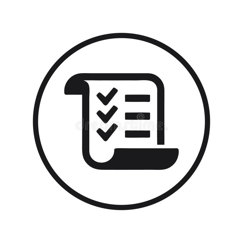 Check List, Check Mark, Check Item, Check Mark Icon Vector Logo ...