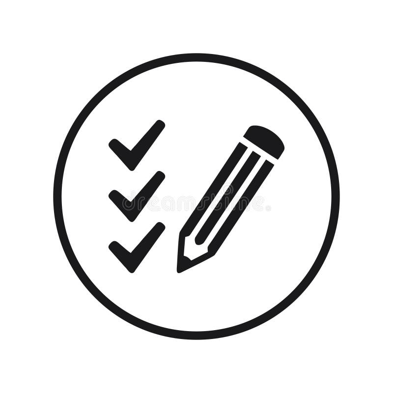 Check List, Check Mark, Check Item, Check Mark Icon Vector Logo ...