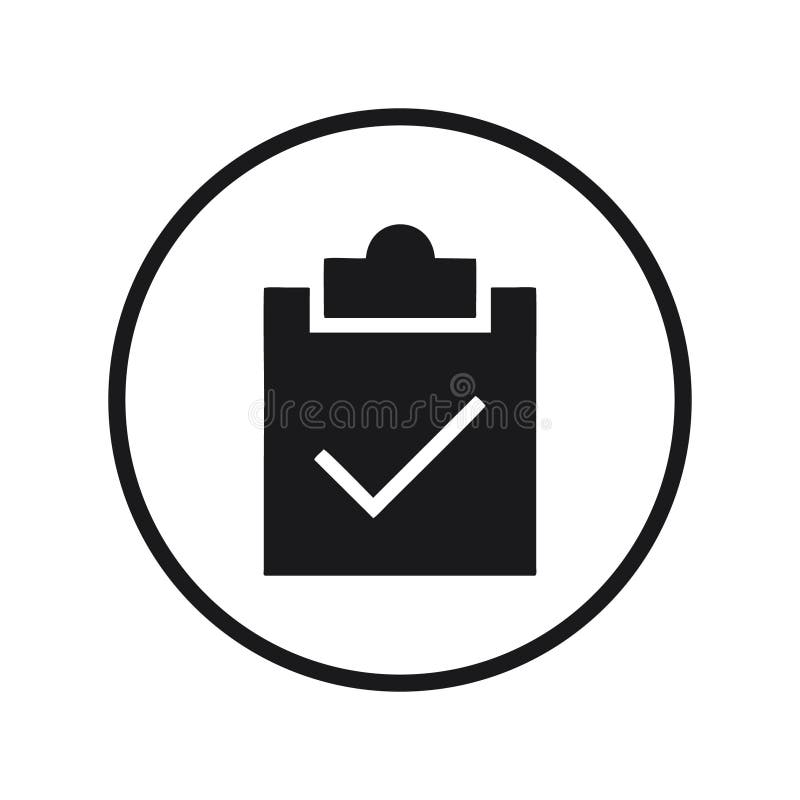 Check List, Check Mark, Check Item, Check Mark Icon Vector Logo ...