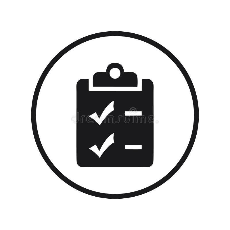 Check List, Check Mark, Check Item, Check Mark Icon Vector Logo ...