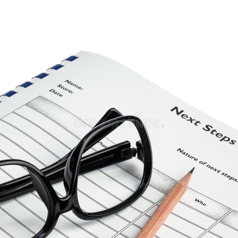 Check list paper stock image. Image of isolated, development - 30485497