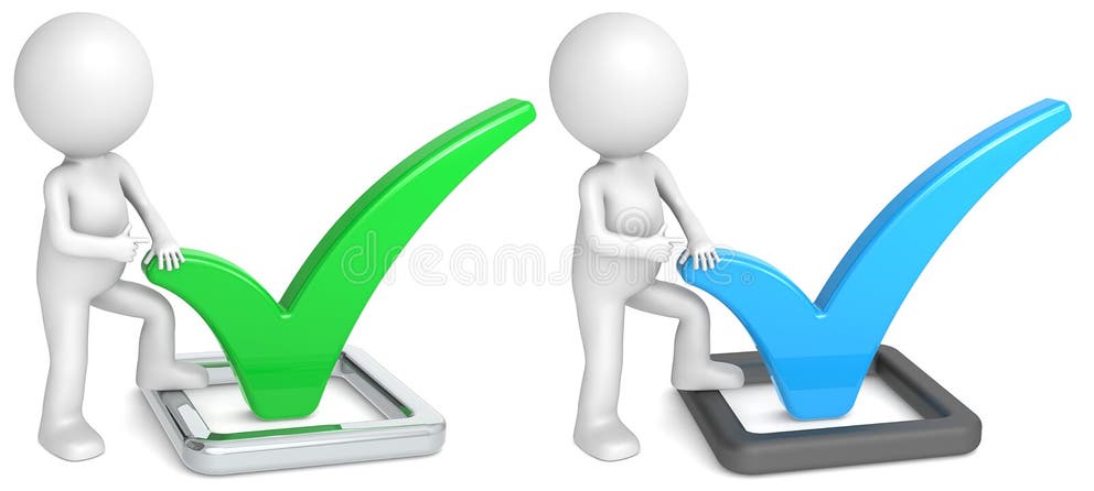 Figure Check Mark Stock Illustrations – 1,863 Figure Check Mark Stock ...