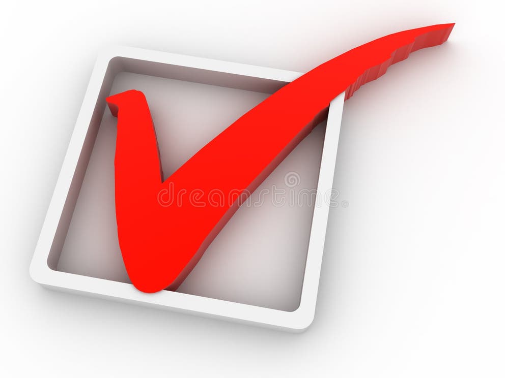 Single Check Mark Stock Illustrations – 6,935 Single Check Mark Stock ...