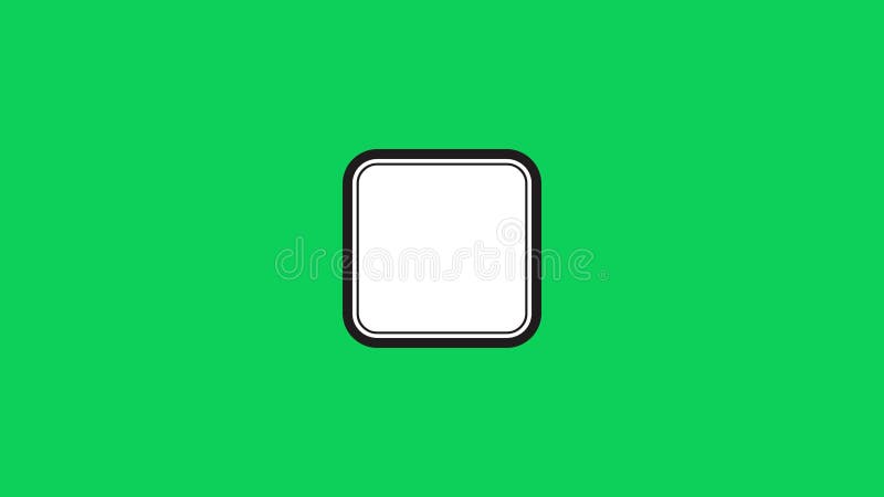 Check Mark Animated with Green Screen Background Stock Footage - Video ...