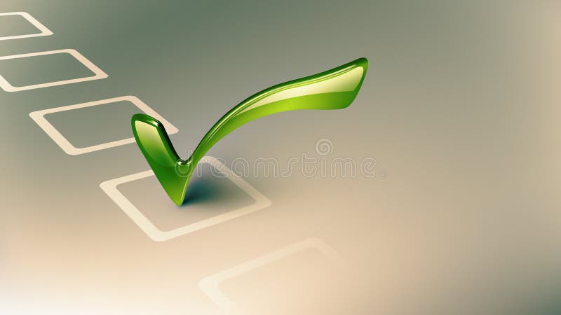 Check Mark Background stock illustration. Illustration of concept ...