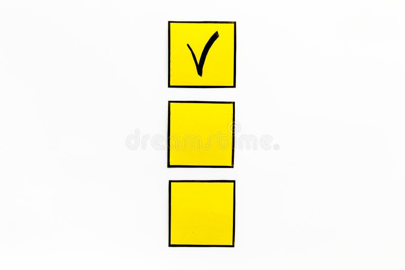 196 Yellow Check Mark Icon Stock Photos - Free & Royalty-Free Stock ...