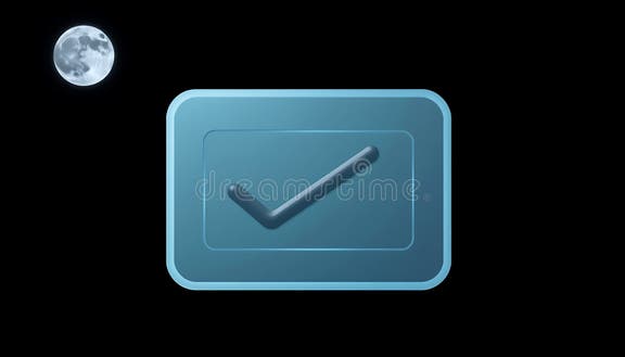 Check Mark Button, Digital Approval, Confirmation Icon, User Interface ...