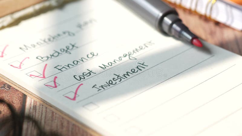 Check Mark on a Check Box on a Paper Stock Footage - Video of white ...