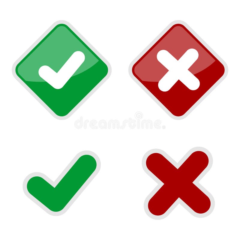 Wrong, Cross X Sign Icon Vector Template Illustration Design. Vector ...