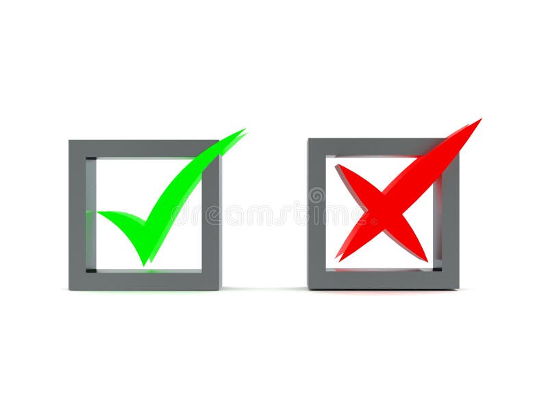 Check mark 3d stock illustration. Illustration of abstract - 41565406