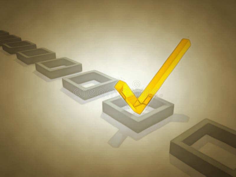 3d Render of Check Mark. Like or Correct Symbol. 3d Verification Icon ...