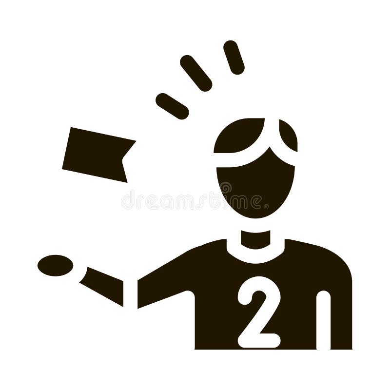 Check Mark Fan Icon Vector Glyph Illustration Stock Illustration ...