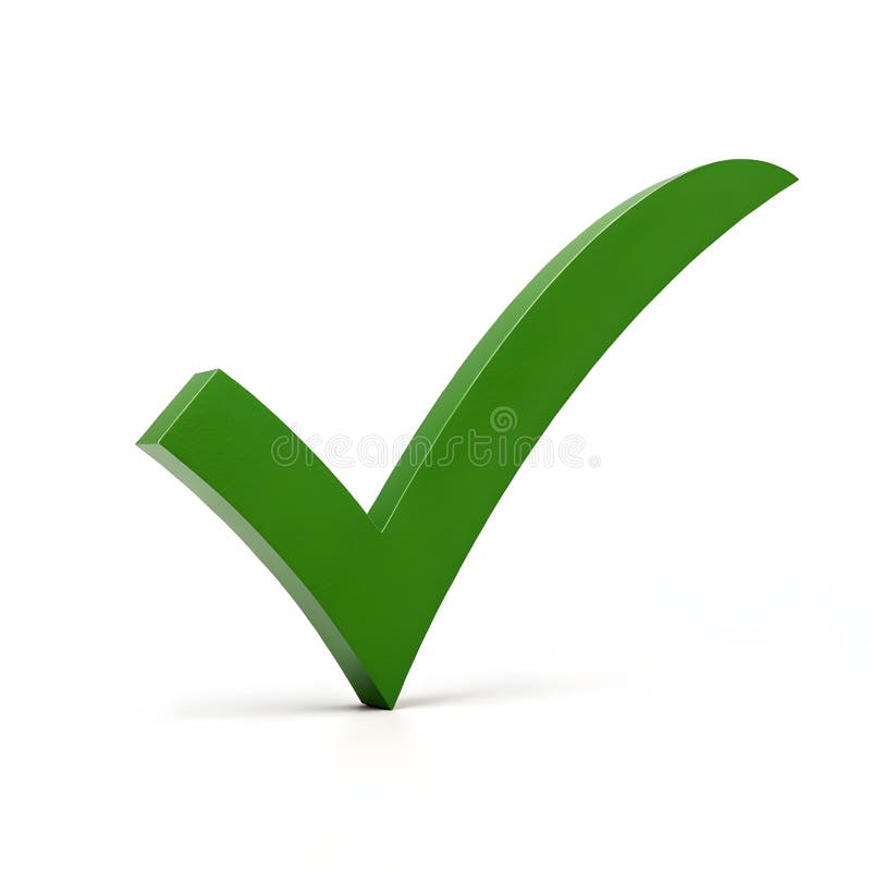 Check Mark Feedback Isolated on White Background Stock Illustration ...