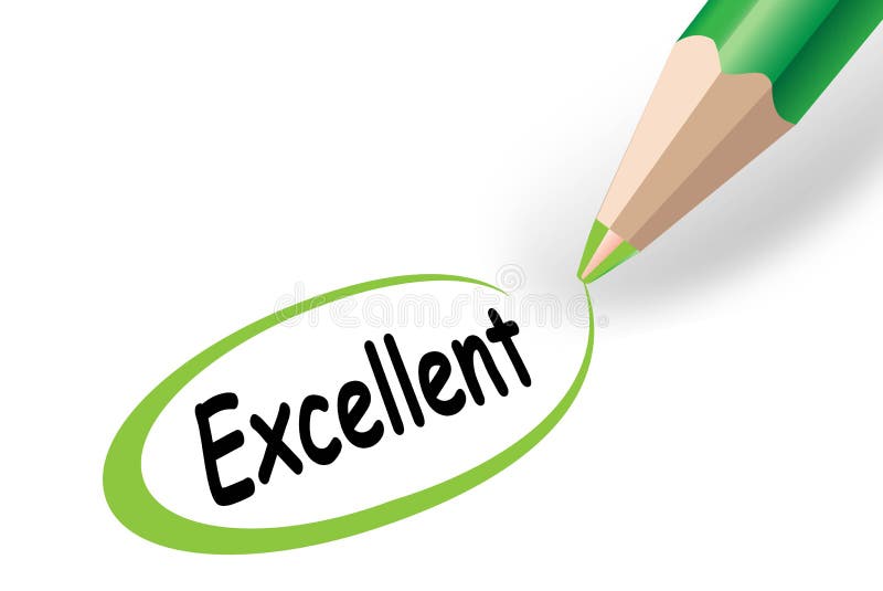 Excellent Check Mark stock vector. Illustration of answering - 16674477