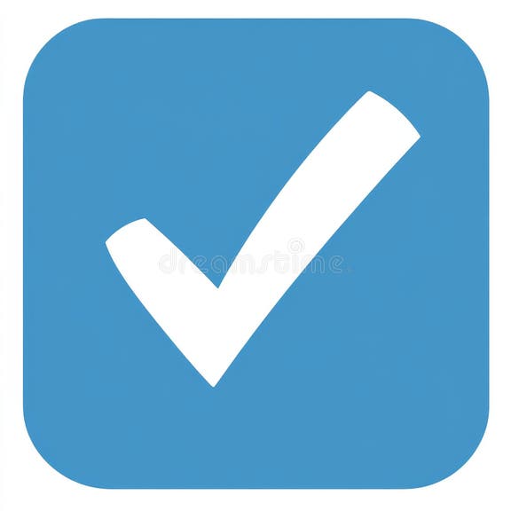 Check Mark Icon. Check Mark Symbol. Vector Illustration. Eps 10 Stock ...