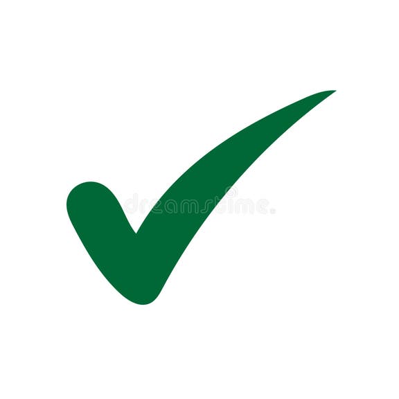 Check Mark Icon, Checked, Right Click Icon â€“ Vector Stock Vector ...