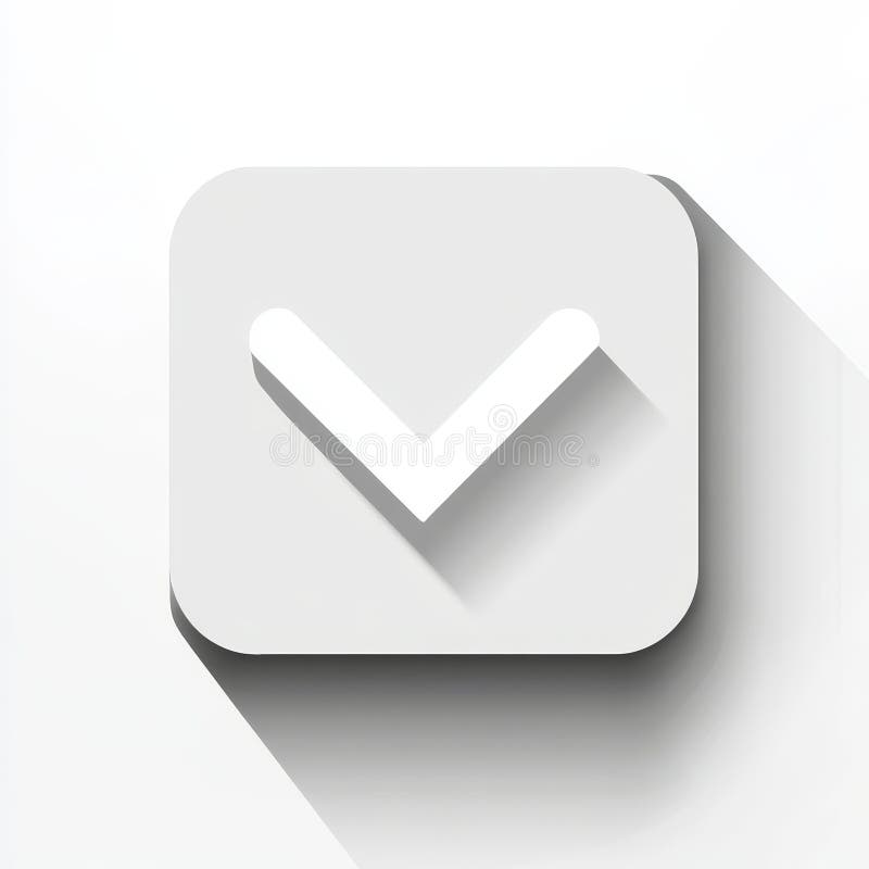 Check Mark Icon. Flat Design Style Eps 10 Vector Illustration Stock ...