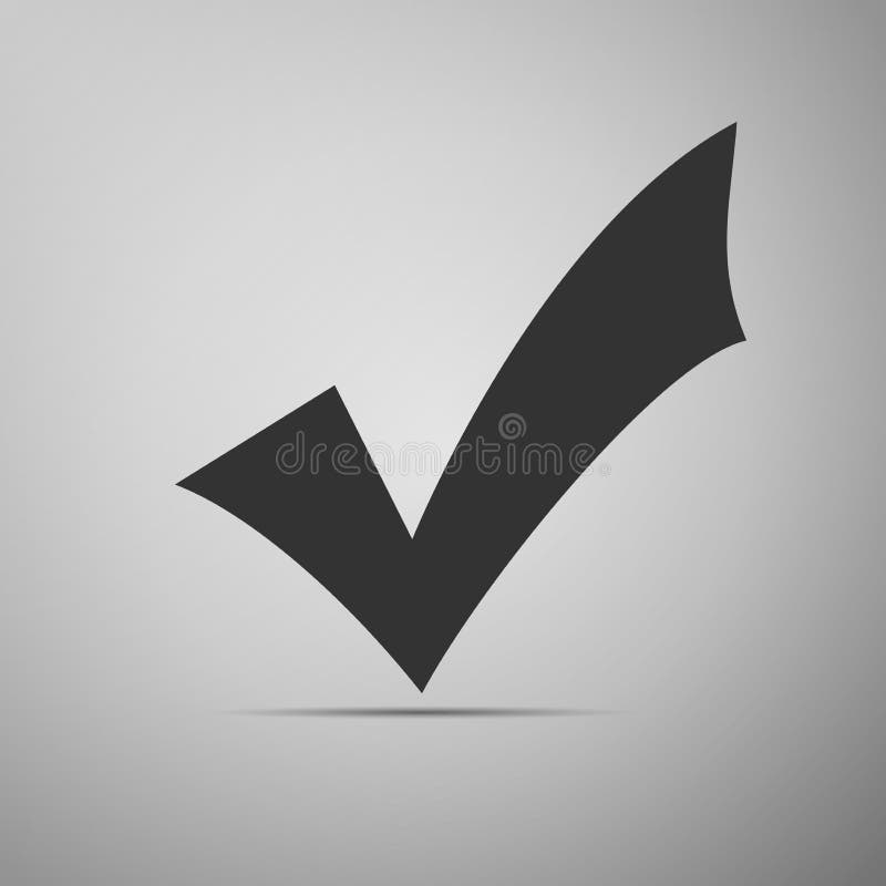 Check mark icon isolated stock vector. Illustration of design - 175792254