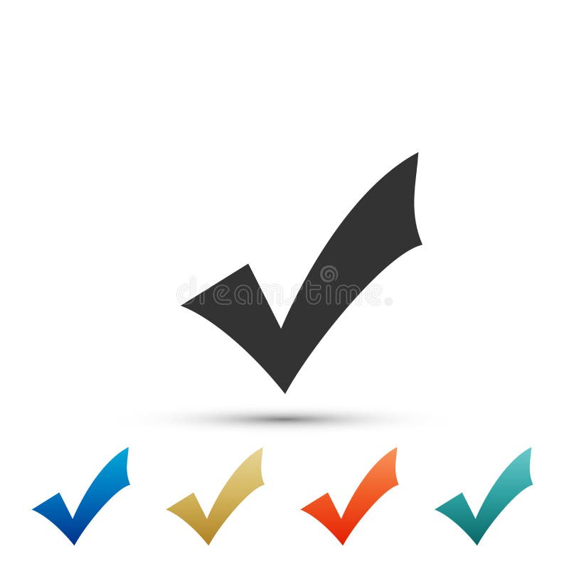 Check Mark Icons White Background Stock Illustrations – 5,173 Check ...