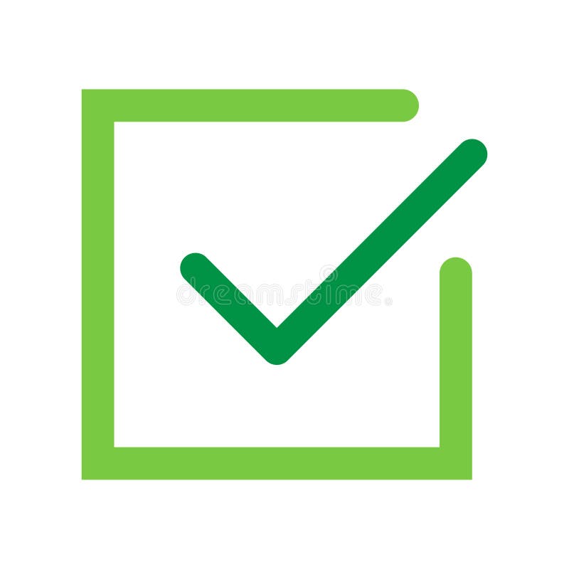 Checkmark Icon Outline Editable Stroke Stock Illustrations – 1,382 ...