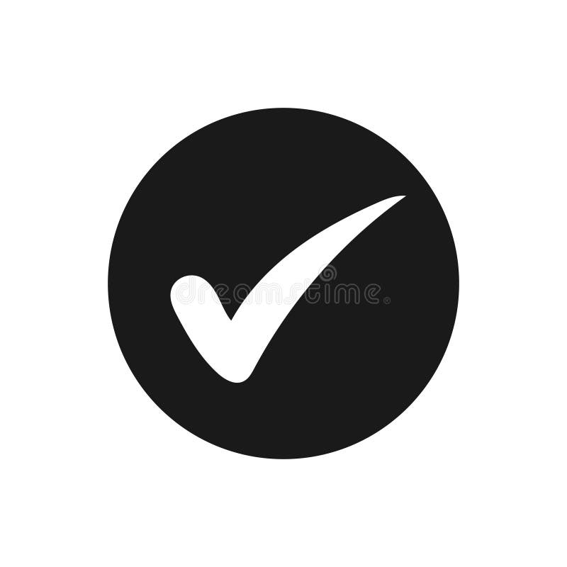 Check Mark Icon Set, Checked, Right Click Icon â€“ Vector Stock Vector ...