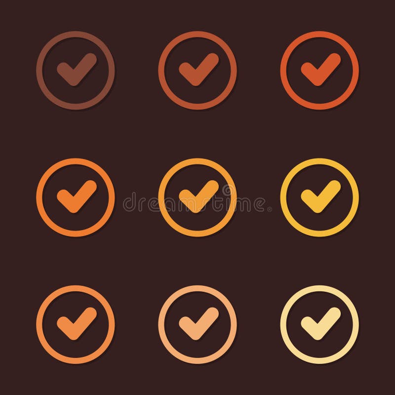 Isolated Vector Check Mark Stock Illustrations – 108,544 Isolated ...