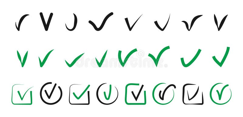 Green Color Checklist Stock Illustrations – 3,869 Green Color Checklist ...