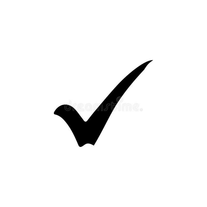Check Mark Icon. Tick Symbol Vector Illustration Stock Vector ...