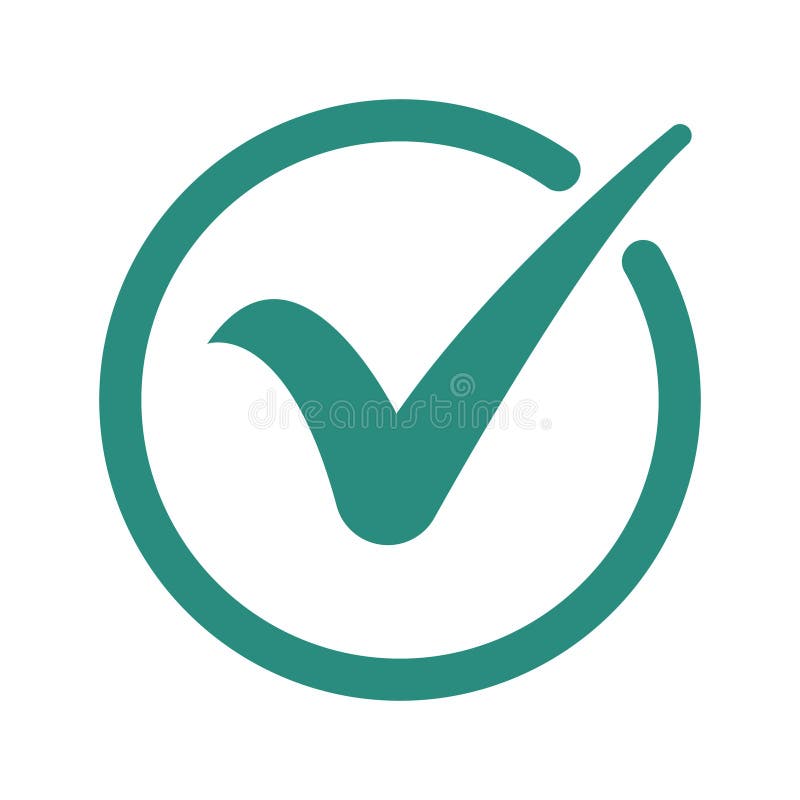 Check Mark Icon Vector, Checkmark Icon, Approved Symbol, Confirmation ...