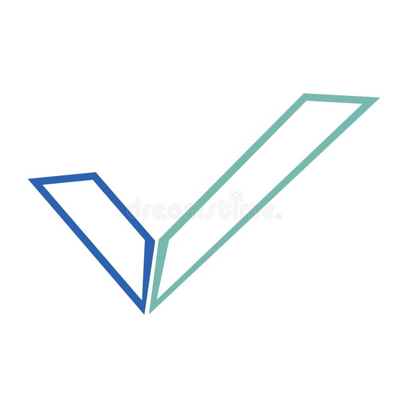 Check mark stock vector. Illustration of word, correct - 193898213