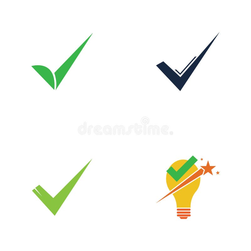 Check mark stock vector. Illustration of copy, check - 194585323