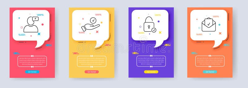 Check Mark Icons. Vector Icons Set Eps 10 Stock Vector - Illustration ...