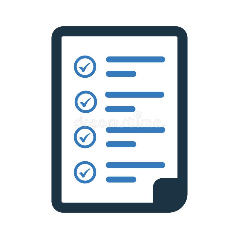 Check Mark, Inquiry Form Icon. Simple Editable Vector Illustration ...