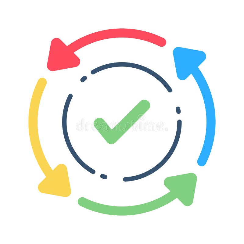 Check Mark Inside Circle Stock Illustrations – 241 Check Mark Inside ...