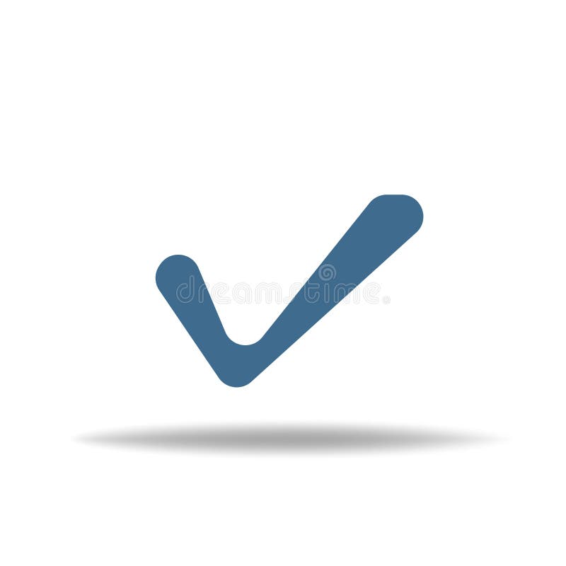 Check Mark Isolated Icon. Checklist Button Icon. Check Mark, Tick ...
