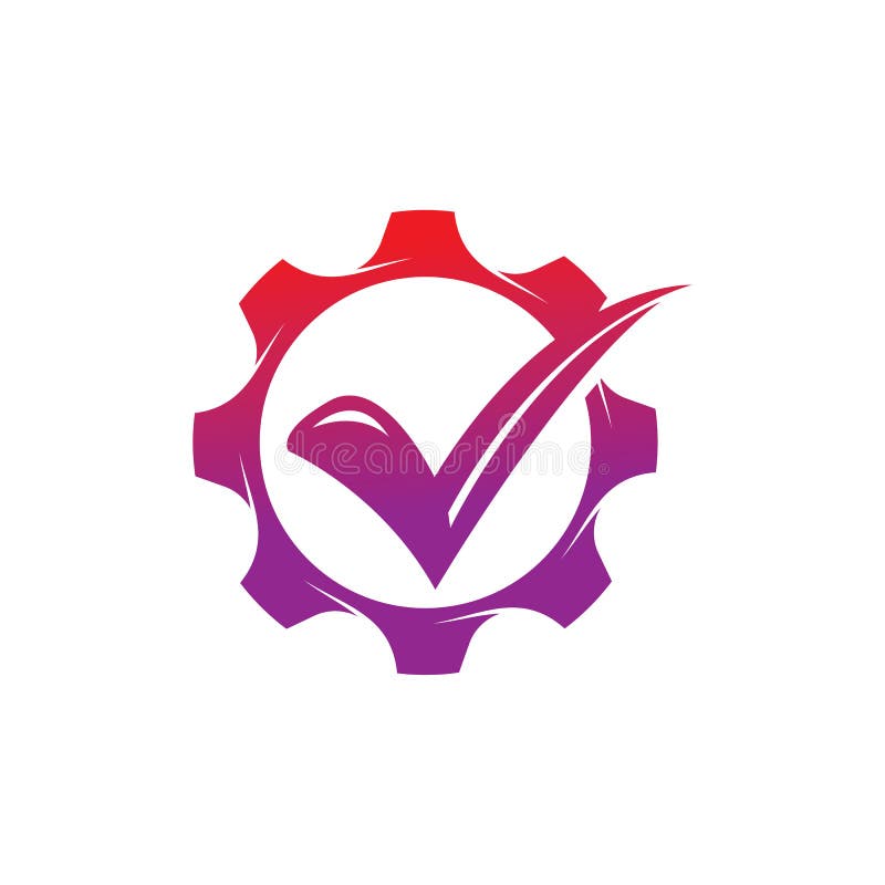 Check Mark Logo Creative Concept Template Design Stock Illustration ...