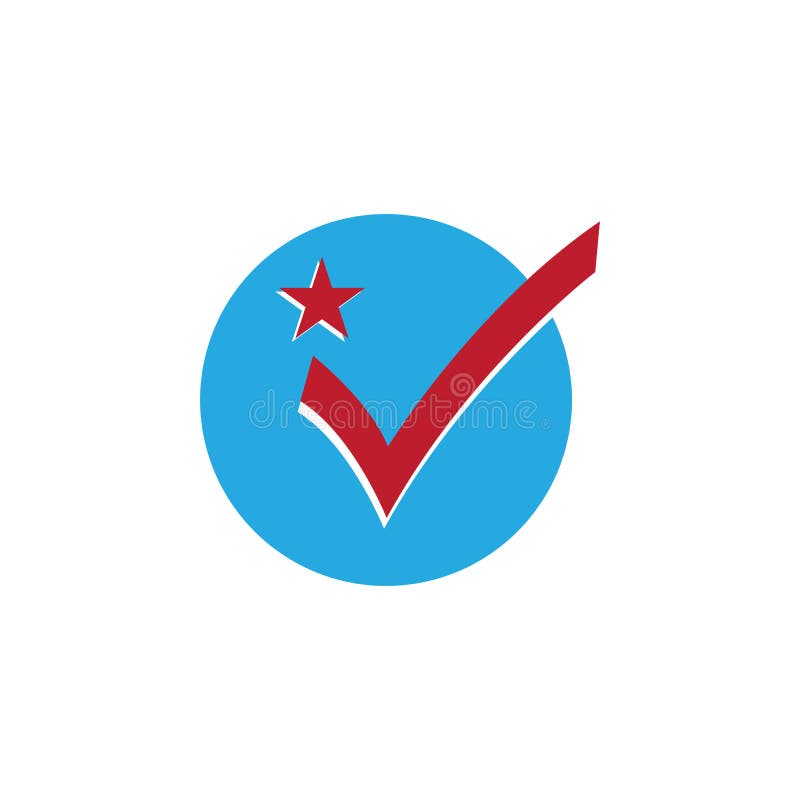 Check Mark Logo Template Vector Stock Vector - Illustration of positive ...