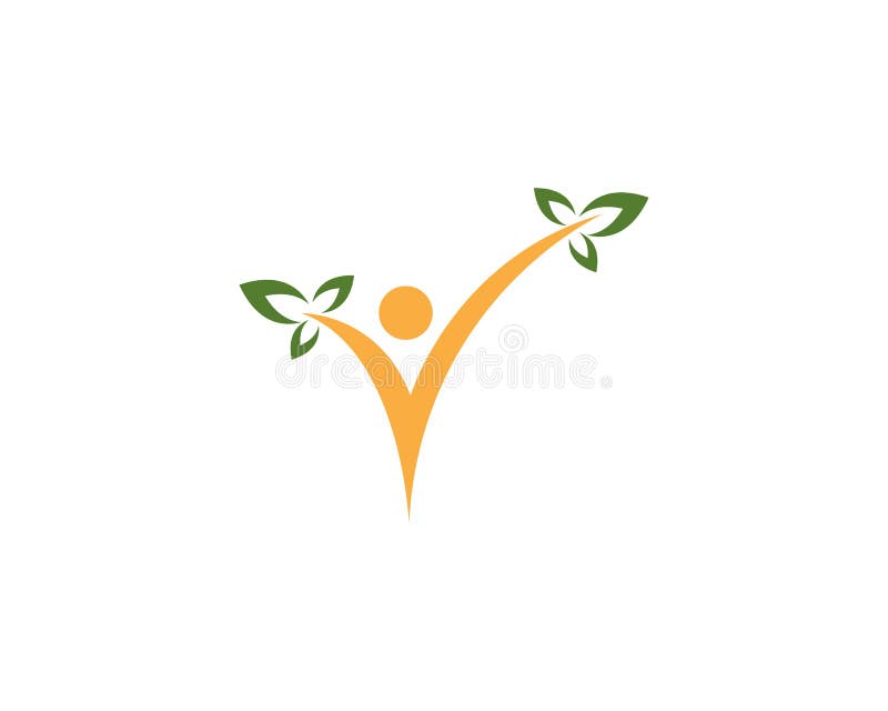 Check Mark People Logo Design Vector Template Stock Vector ...