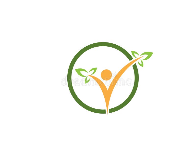 Check Mark People Logo Template Stock Vector - Illustration of simple ...