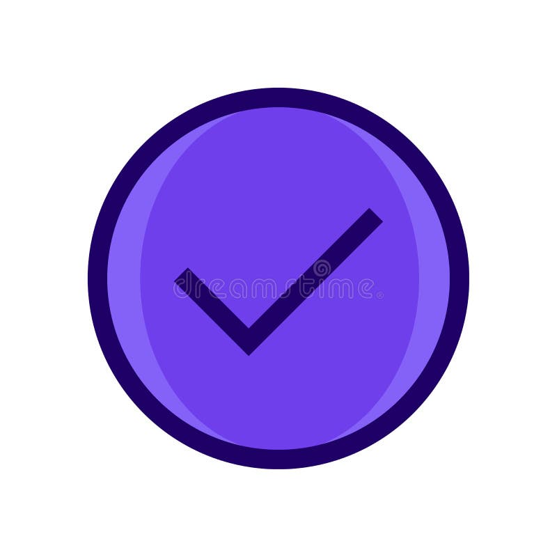 Check Mark Purple Stock Illustrations – 1,627 Check Mark Purple Stock ...