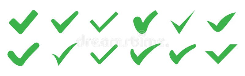 Check Mark Sign. Confirmation Mark. Vector Illustration Stock Vector ...