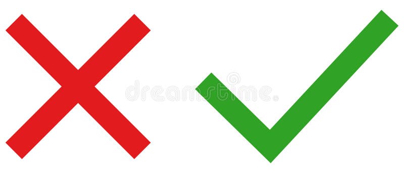 Mark Disapprove Stock Illustrations – 706 Mark Disapprove Stock ...