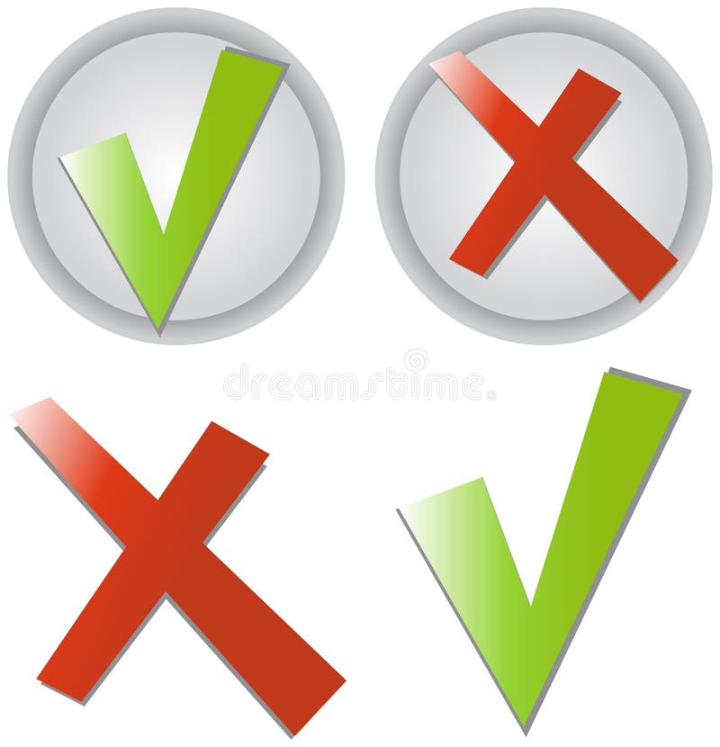 Check mark stickers stock vector. Illustration of question - 15958502