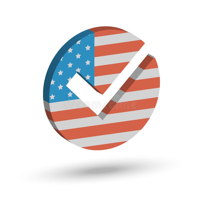 Check mark symbol stock vector. Illustration of america - 80605145
