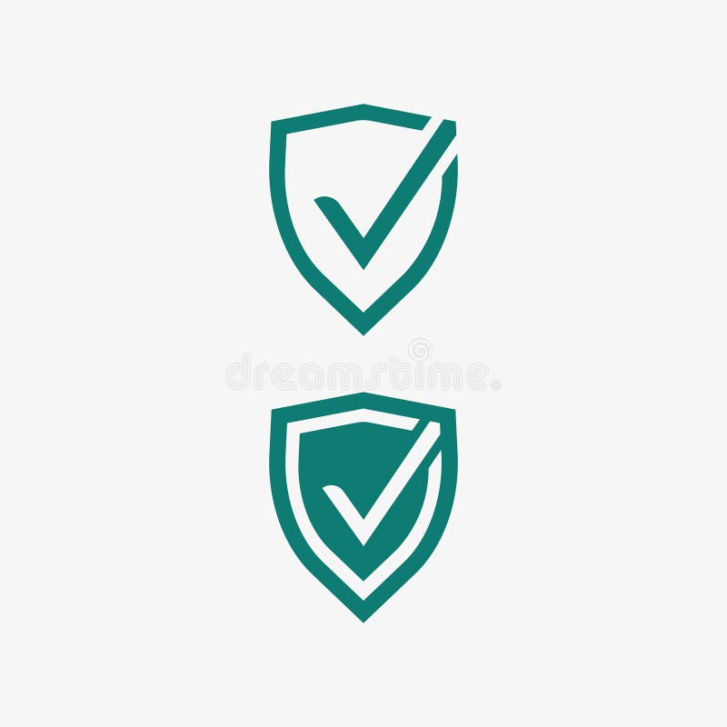 Check Mark Symbol and Logo Icon Stock Illustration - Illustration of ...
