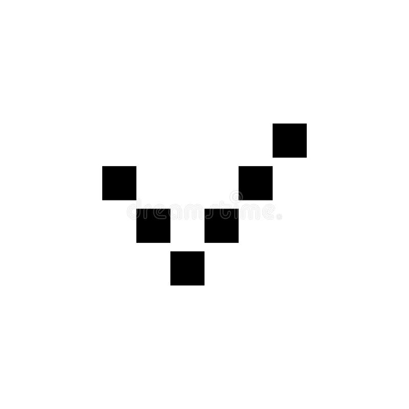 Check Mark Pixel Art Stock Illustrations – 405 Check Mark Pixel Art ...