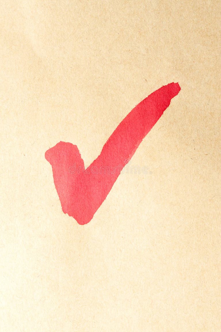 Handwritten Check Mark Icon Stock Photos - Free & Royalty-Free Stock ...