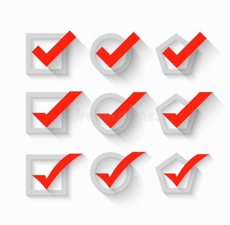 Checkmark stock illustration. Illustration of check, white - 17922132