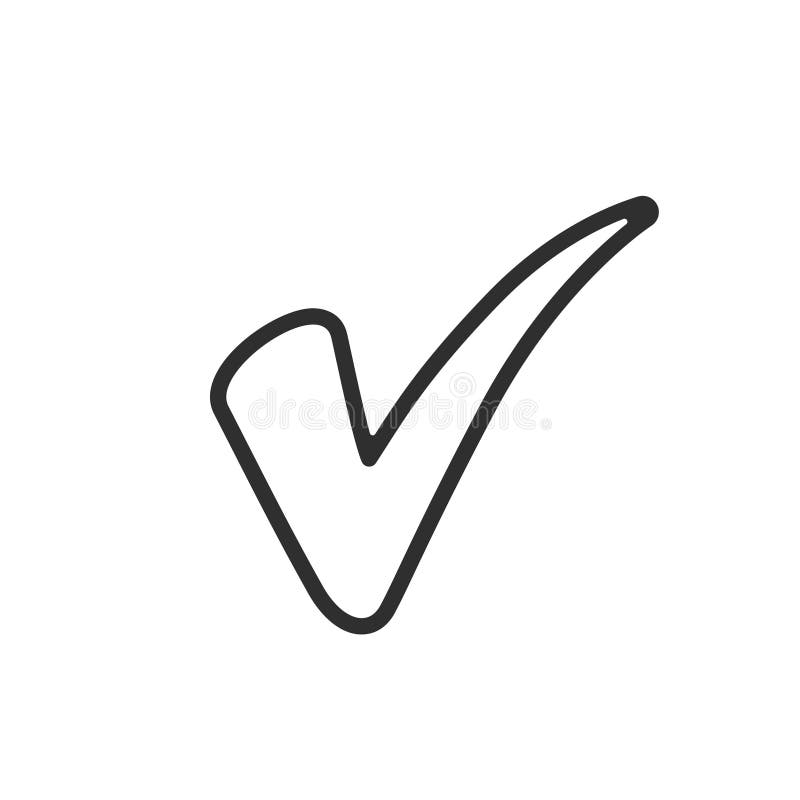 Check Mark, Check Box, Chek List,icon Tick Stock Illustration ...