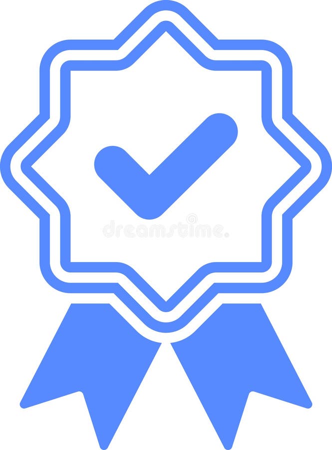 Check Mark Tick Verification Icon Symbol Vector. Verified Check Mark ...